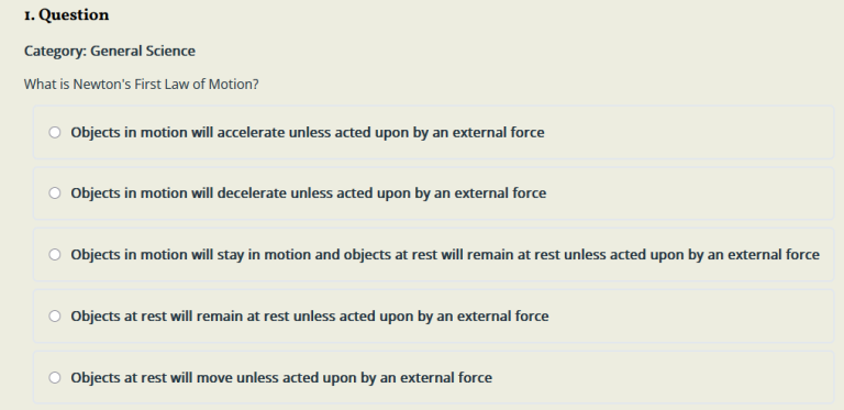 ASVAB General Science Practice Test - ASVAB Prep